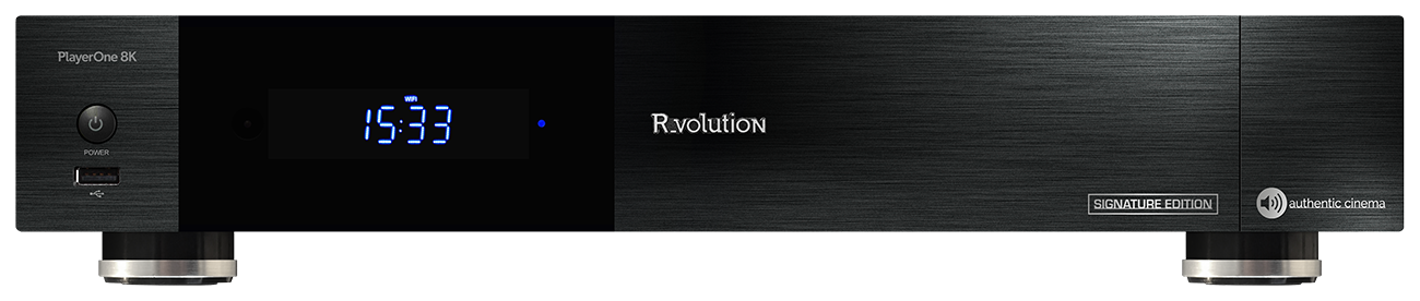 R_VOLUTION PLAYER ONE 8K AUTHENTIC CINEMA SIGNATURE EDITION